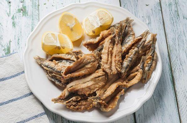 El boquerón, el rey malagueño de la mesa, Andalucia