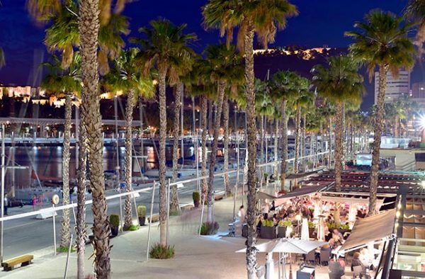 Muelle Uno, un puerto muy chic en Málaga capital