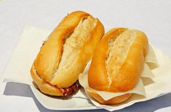 The Andalucian bread a delicacy to enjoy the good food